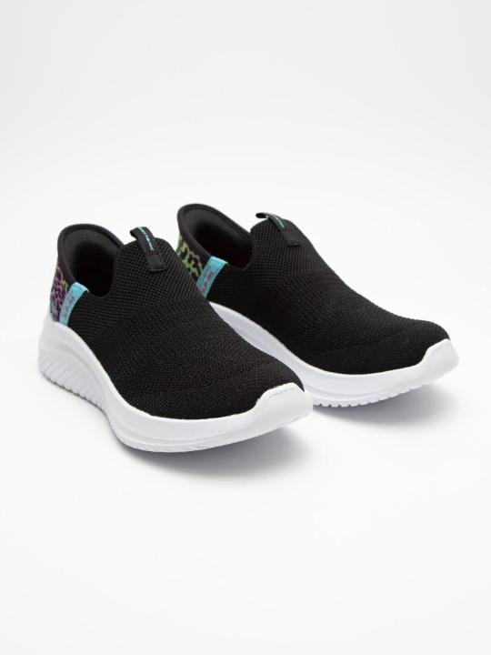 Детские кроссовки Skechers - ULTRA FLEX 3.0 COLORY WILD 303801L, Черный, Разноцветный, PG-1000456