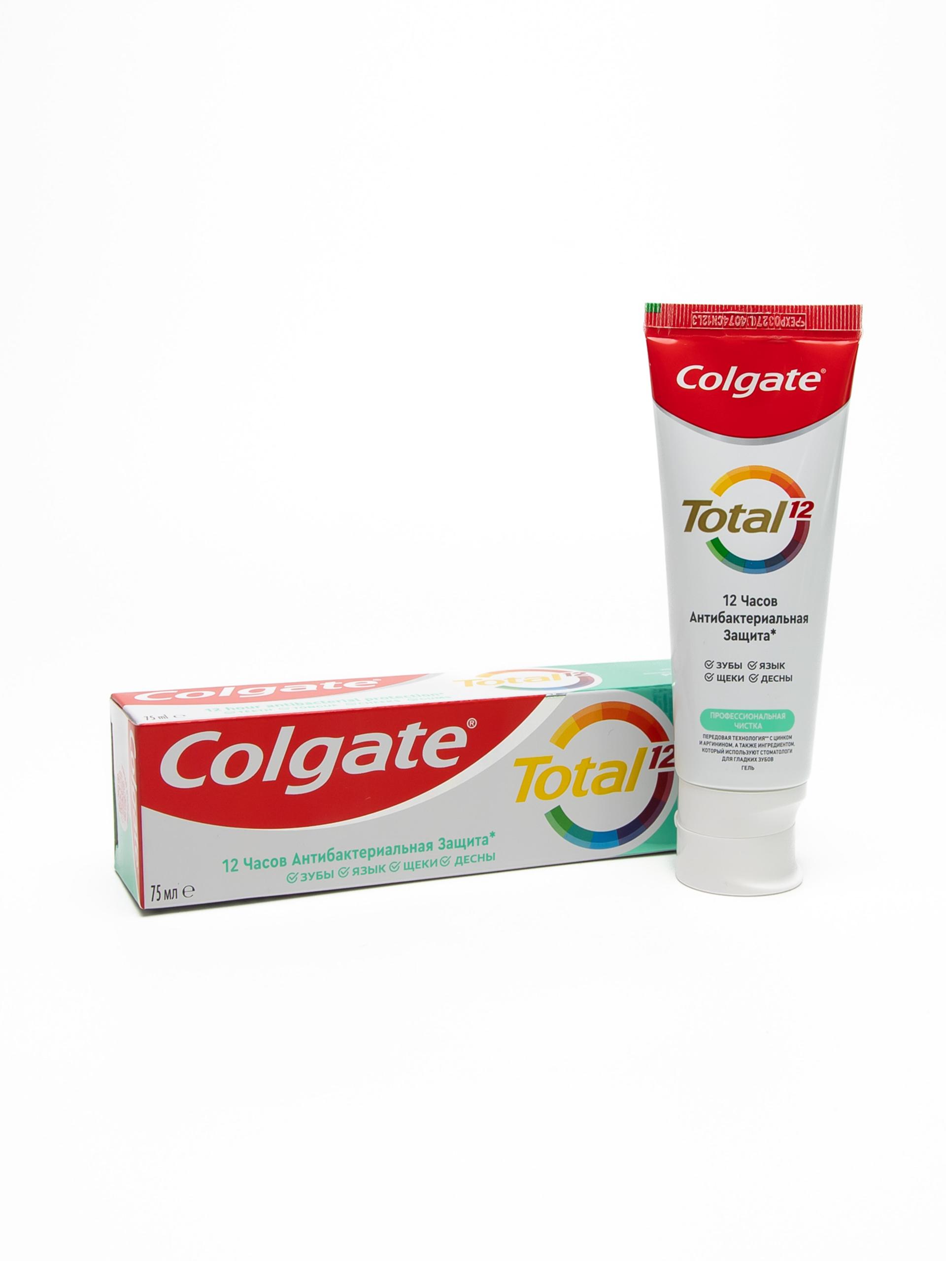 Зубная паста Colgate Total 12 Профессиональная чистка "Гель" 75 мл , PG ...