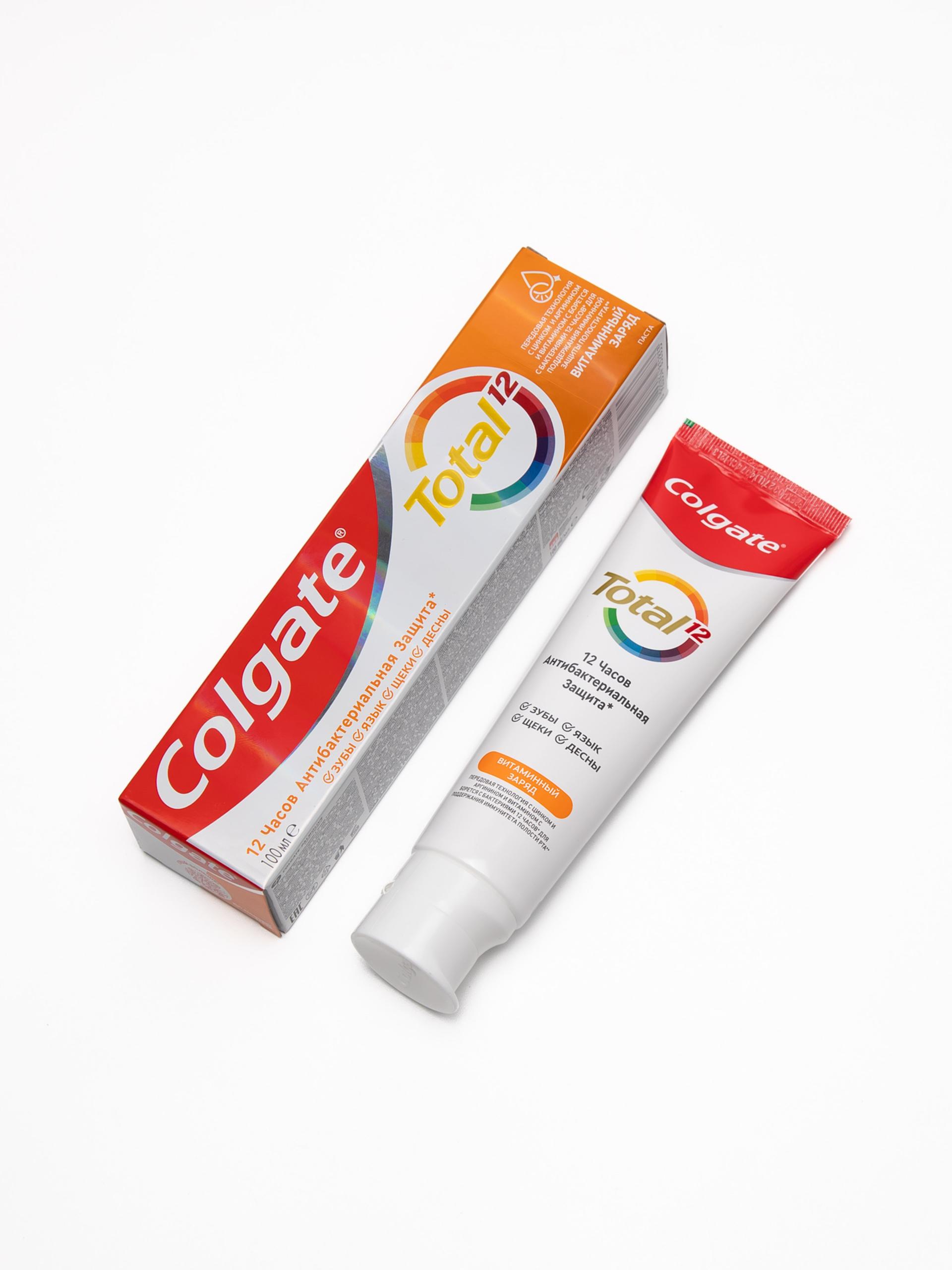 Зубная паста Colgate Total Витаминный заряд 100 мл, PG-1011045